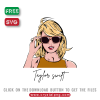 Taylor Swift SVG - CrystalPng