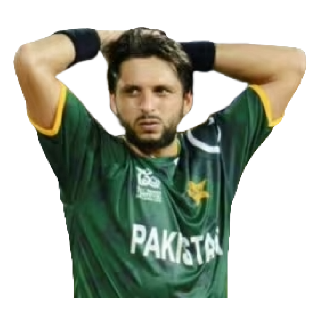 Shahid Afridi PNG (Free Download)