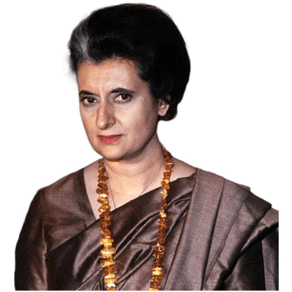Indira Gandhi PNG (Free Download)
