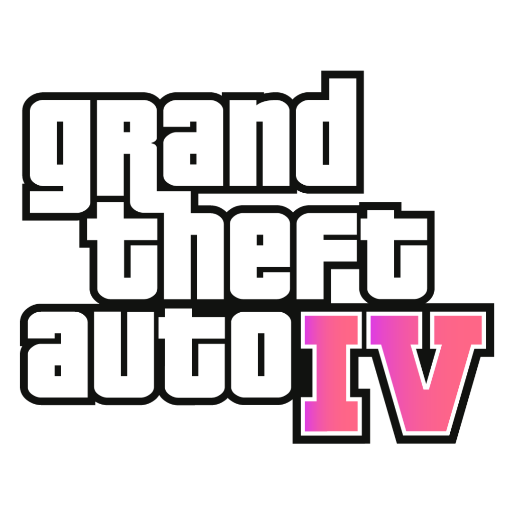GTA 4 Logo PNG (Free Download)
